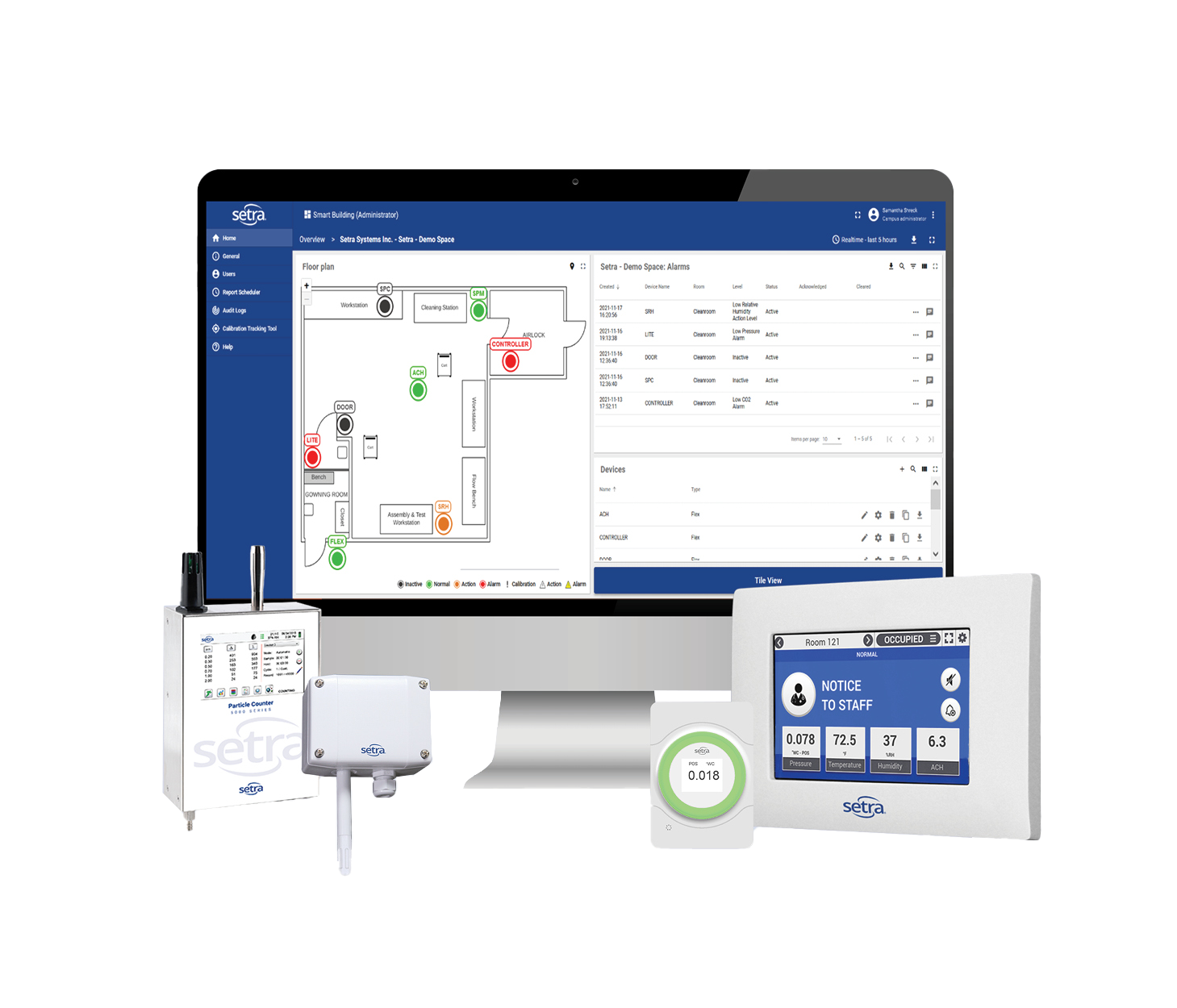 CEMS Helps You Monitor Your Critical Spaces | Setra Systems